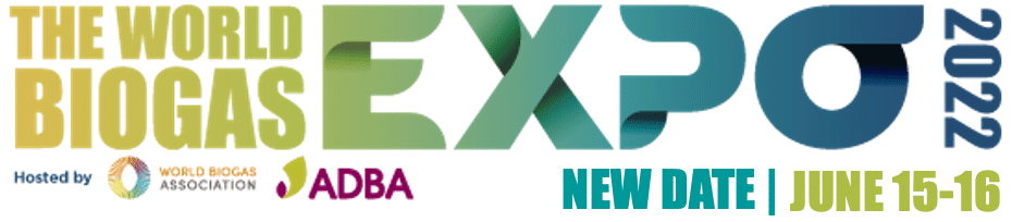 The World Biogas Expo 2022 hosted by ADBA and WBA | 15-16 June